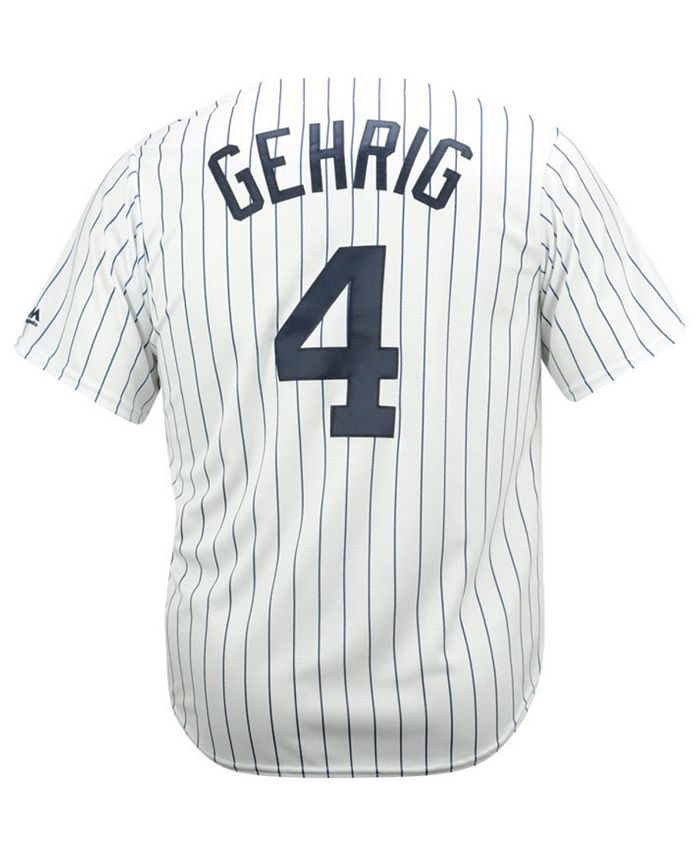 Majestic Lou Gehrig New York Yankees Cooperstown Replica Jersey ...