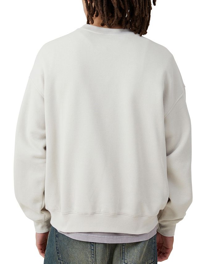COTTON ON Men's Box Fit Crew Sweater - Macy's