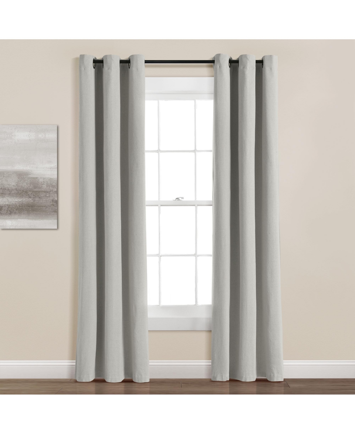 Click here for Lush Decor Insulated Grommet Blackout Linen Window... prices