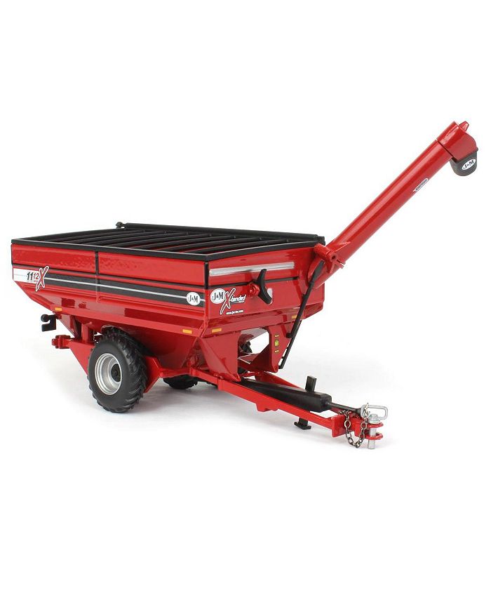 Spec Cast 1/64 Red J&M exTended Reach Grain Cart with Tandem Walking ...