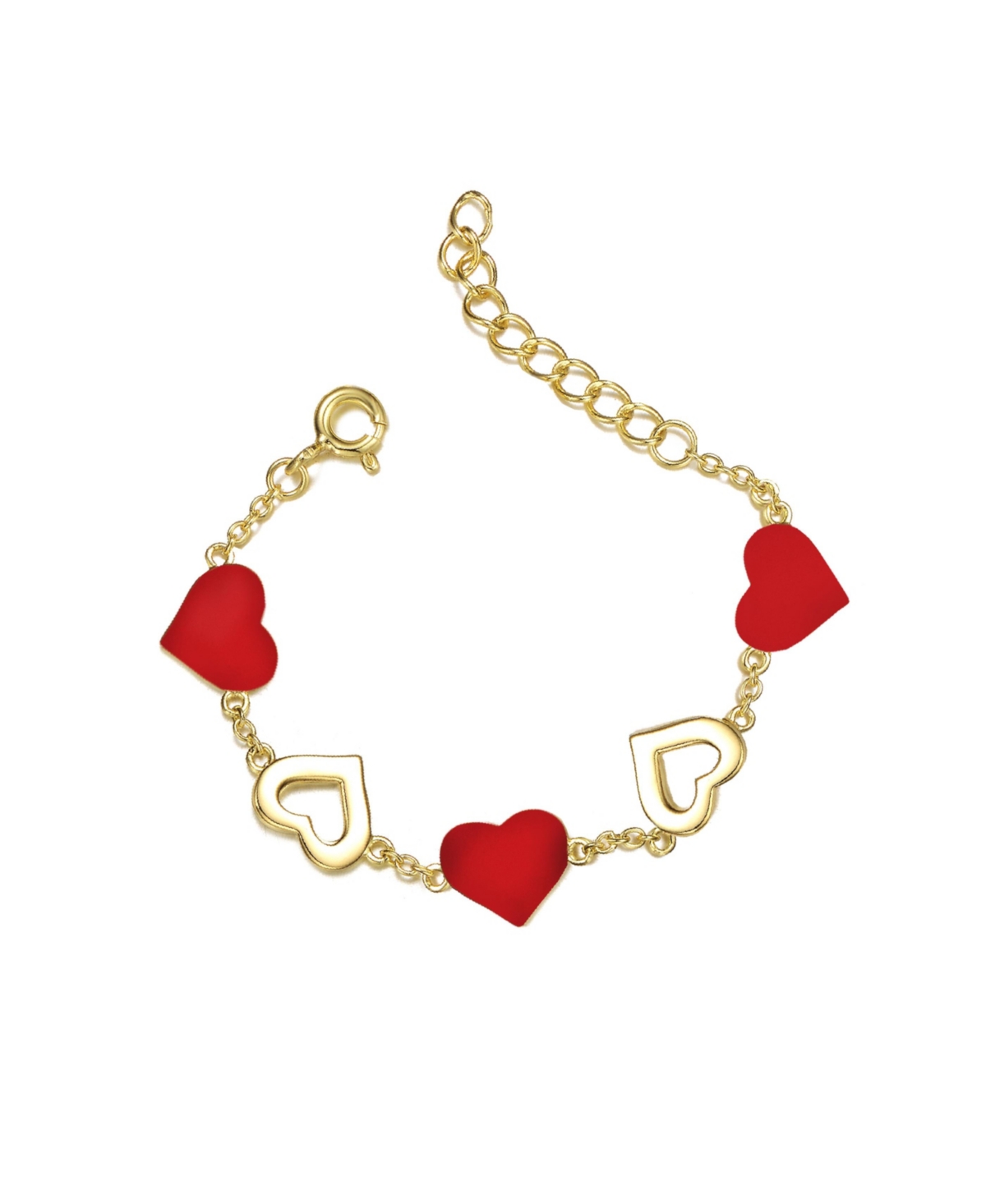 Click here for GiGiGirl 14k Yellow Gold Plated Forever Heart Todd... prices