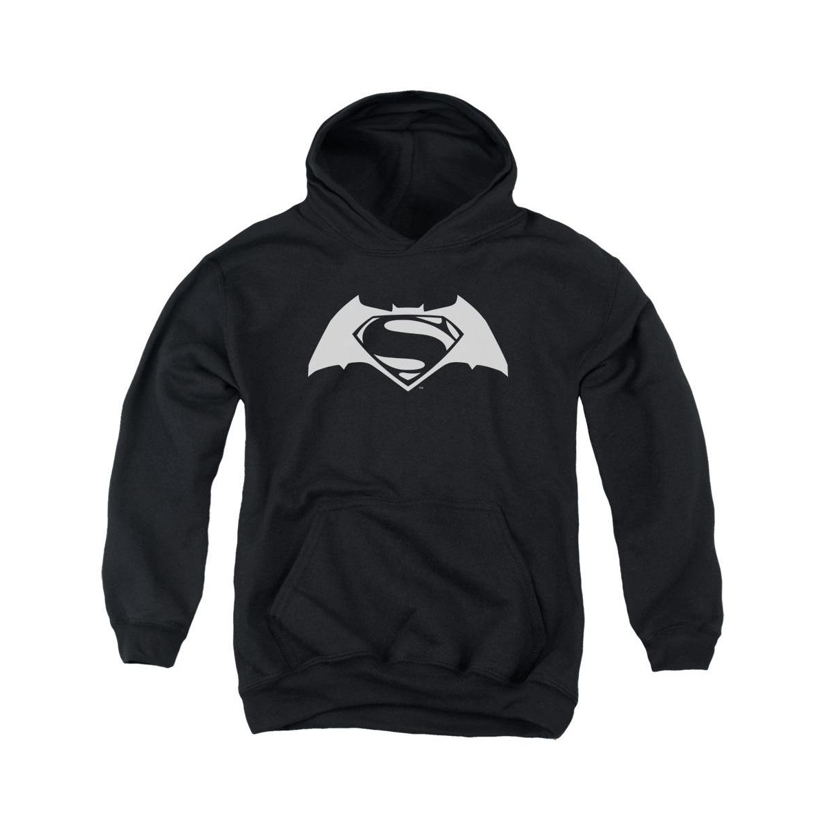 Click here for Batman V Superman Youth Simple Logo Pull Over Hood... prices
