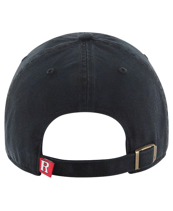 '47 Brand Men's Black Rutgers Scarlet Knights Adjustable Hat - Macy's