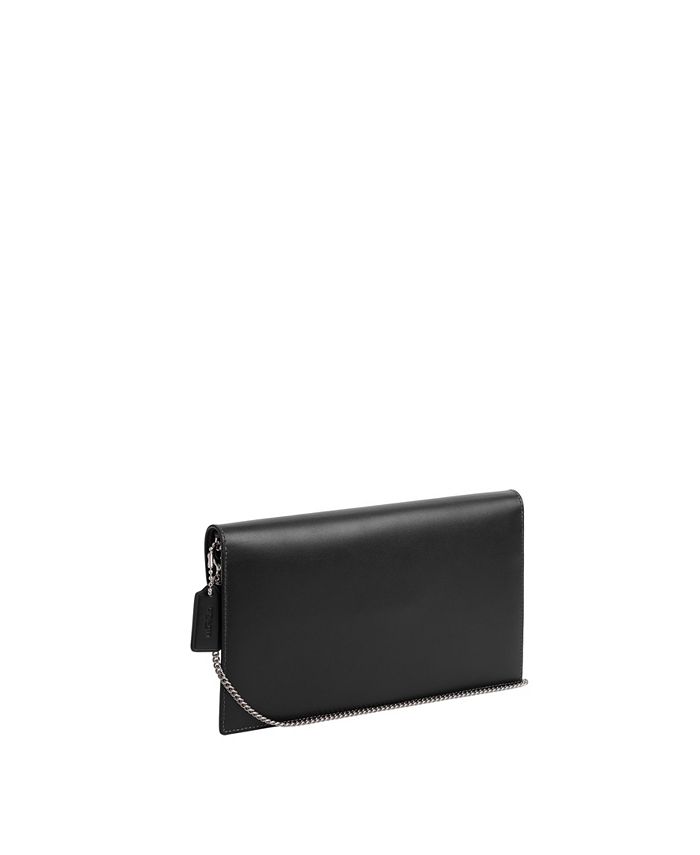COACH Women's Essential Small Leather Clutch - Macy's