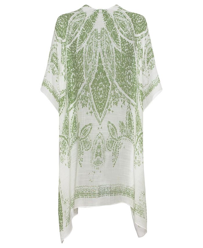 Olsen Boho Printed Duster - Macy's