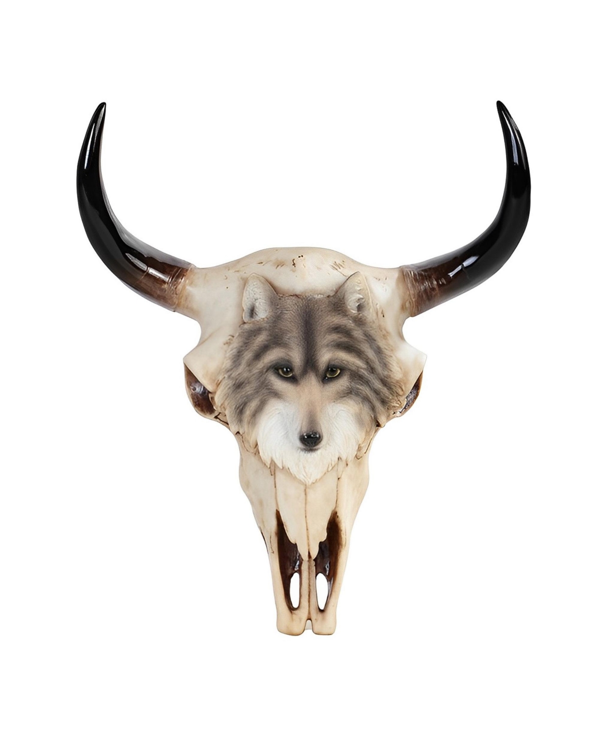 Click here for Fc Design 11H Buffalo Skull with Wolf on The Front... prices