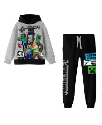 Minecraft Boys Youth Hoodie and Sweatpants Set - Macy's