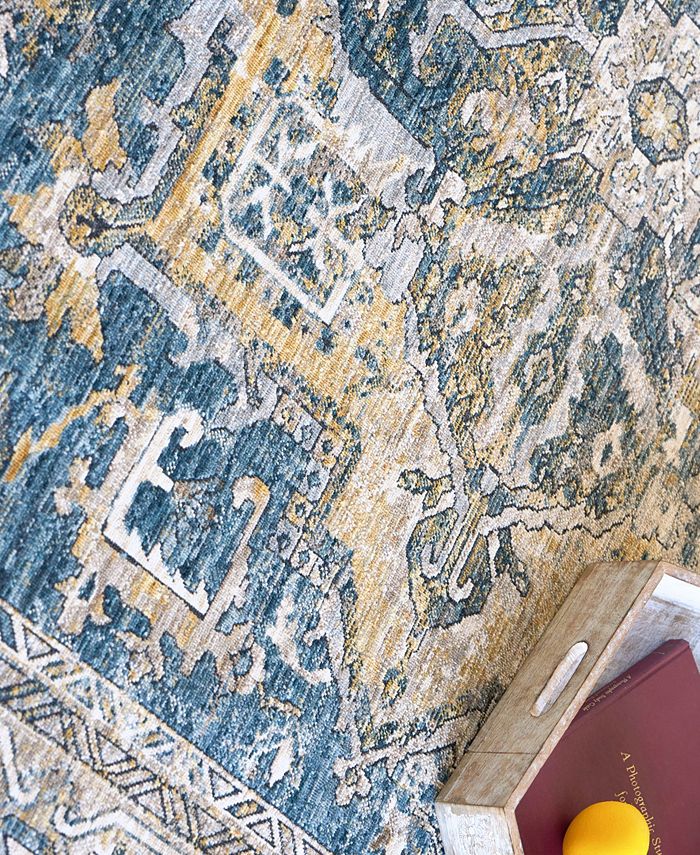 The Met x Exquisite Rugs Antique Loom ANL-98 8'x10' Area Rug - Macy's