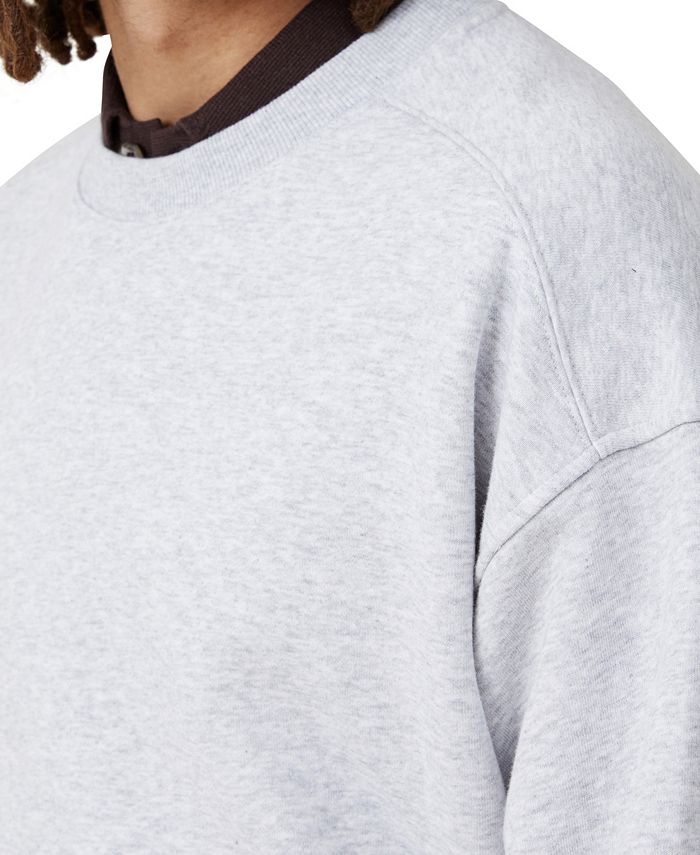 COTTON ON Men's Box Fit Crew Sweater - Macy's