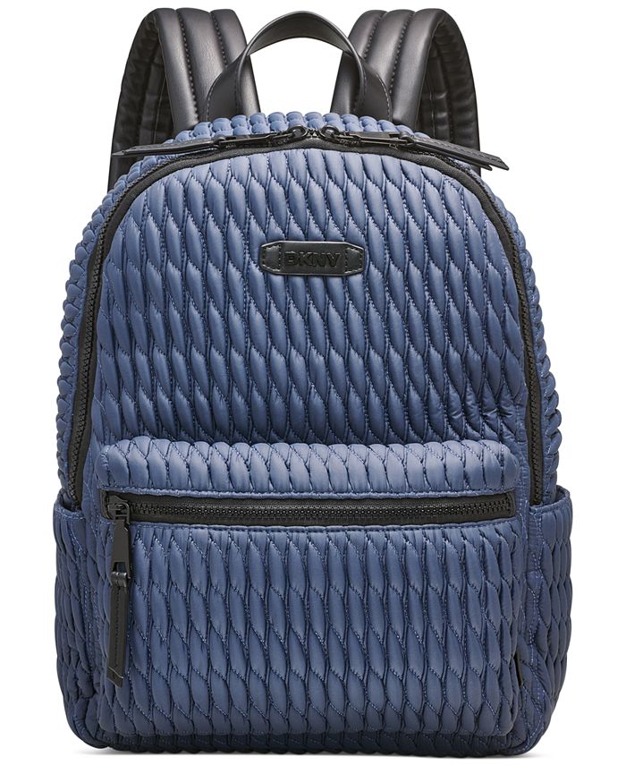 DKNY Mack Medium Quilted Nylon Backpack - Macy's