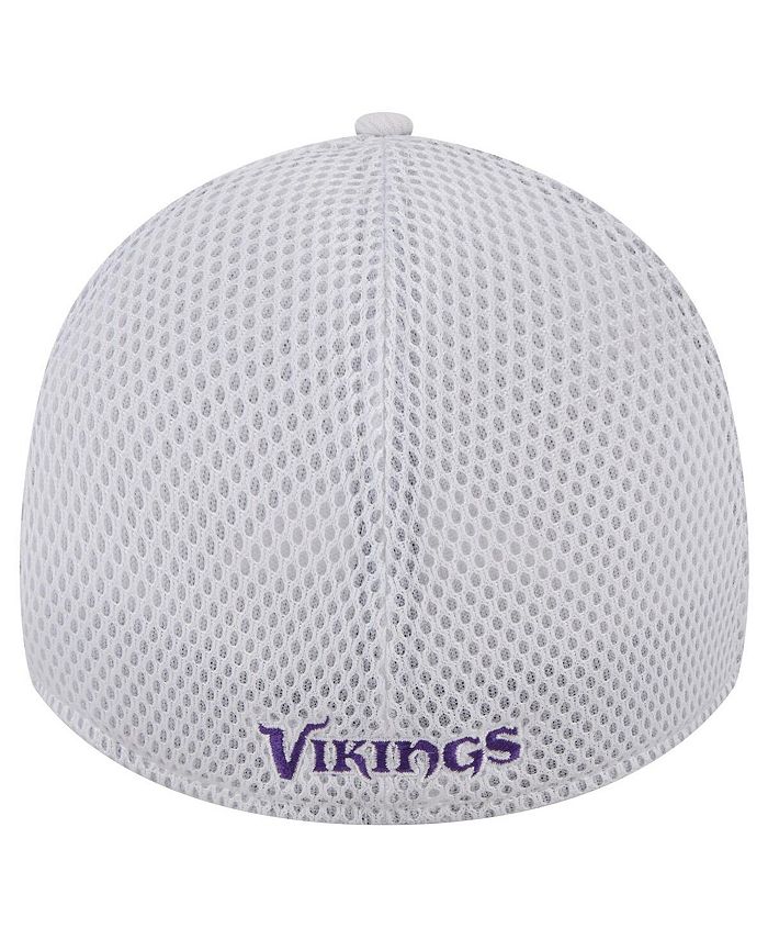 New Era Men's White Minnesota Vikings Breakers 39THIRTY Flex Hat - Macy's