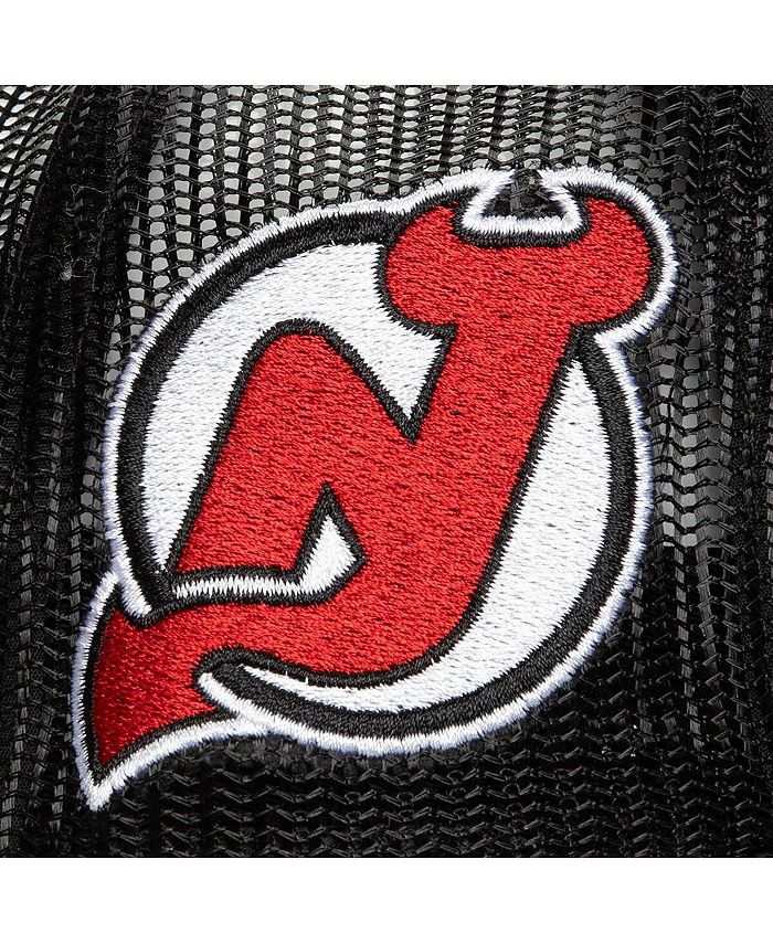 Mitchell & Ness Mitchell Ness Men's Black New Jersey Devils Script Side ...