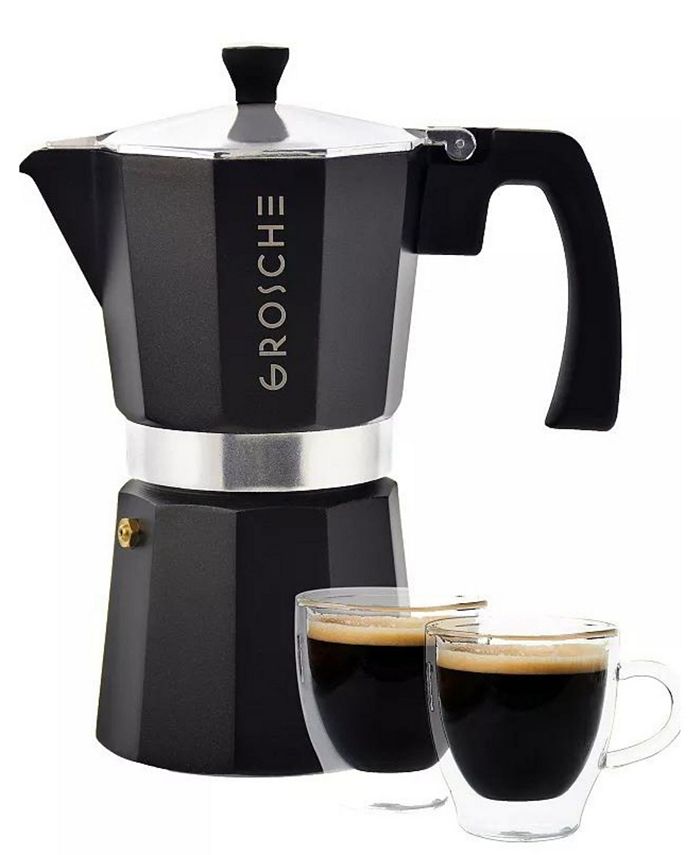 GROSCHE Milano Expresso Elegance: Moka Pot Espresso Cup set - Macy's