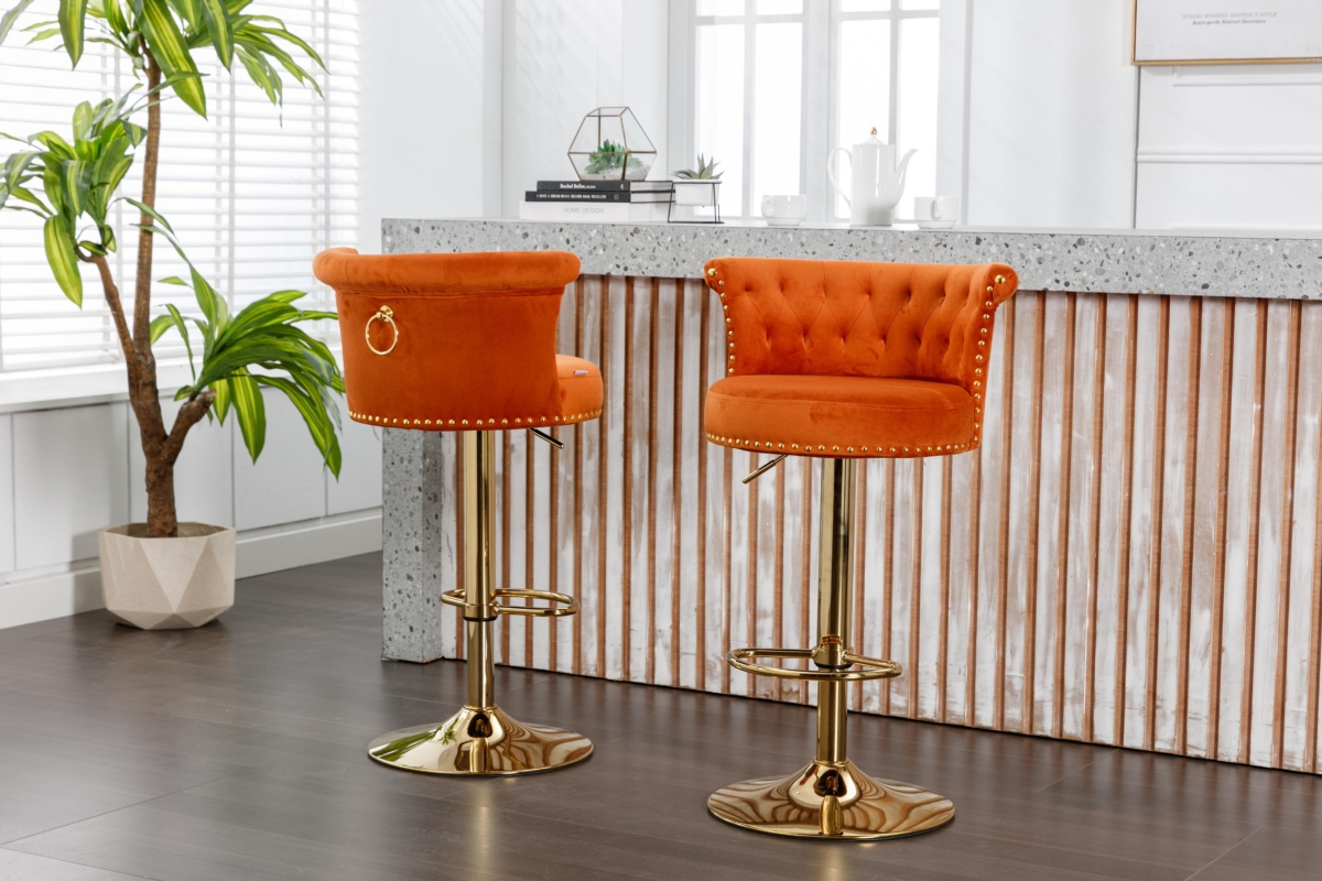 Click here for Streamdale Adjustable Swivel Bar Stools Set for Ki... prices