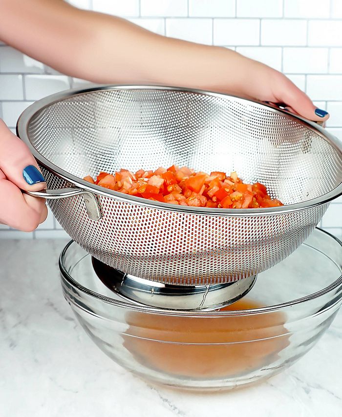 RSVP International Endurance Precision Pierced Stainless Steel 5 Quart ...