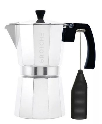 GROSCHE Milano Cafe Bliss: Moka Pot Frother Duo - Macy's