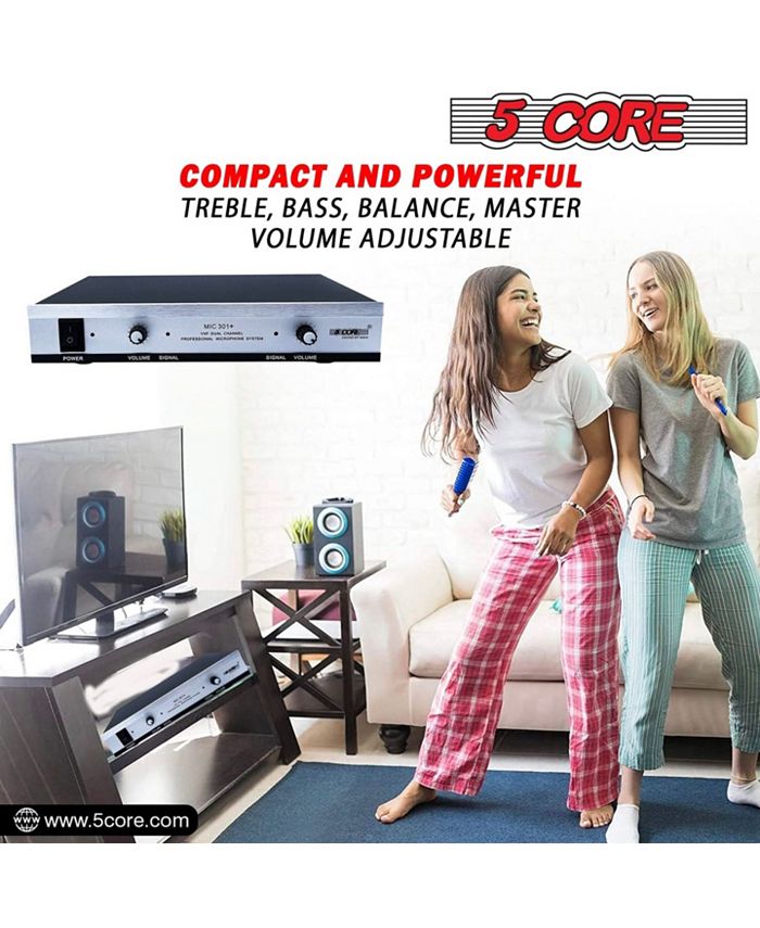 5 Core Wireless Microphones • w 1 VHF Dynamic Unidirectional Handheld ...