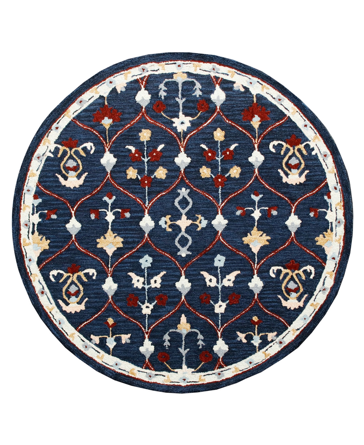 Click here for Closeout! Lr Home Rochelle Rug-138 410x410 Round A... prices