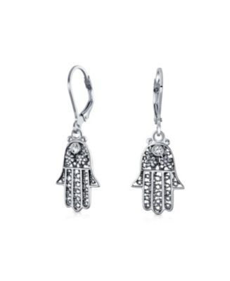 Bling Jewelry Amulet Talisman Hamsa Hand Of God Floral Filigree Dangle ...