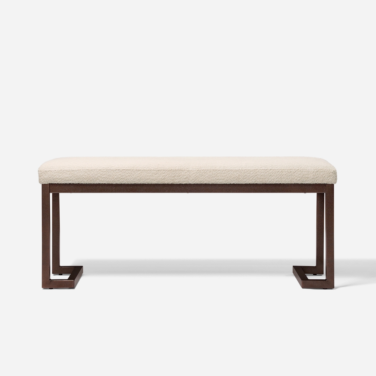 Click here for Streamdale Pelican Bench - Pearl White - Cream whi... prices