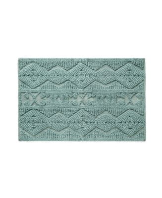 Pendleton Los Lunas Cotton Bath Rug Surf 20" x 32" - Macy's
