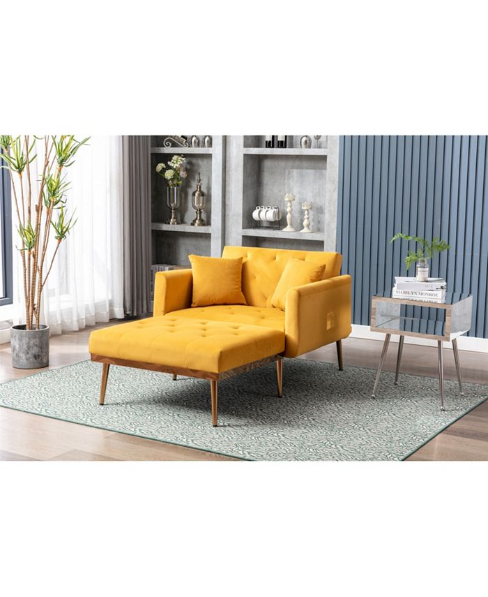 Simplie Fun Chaise Lounge Chair Accent Chair - Macy's