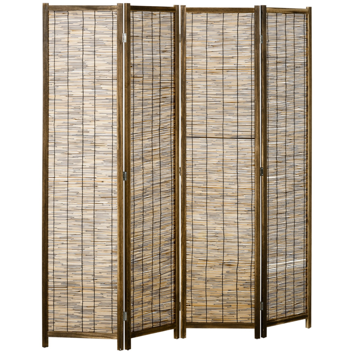 Click here for Homcom Woven 4 Panel Room Divider  5.5 Tall Foldin... prices