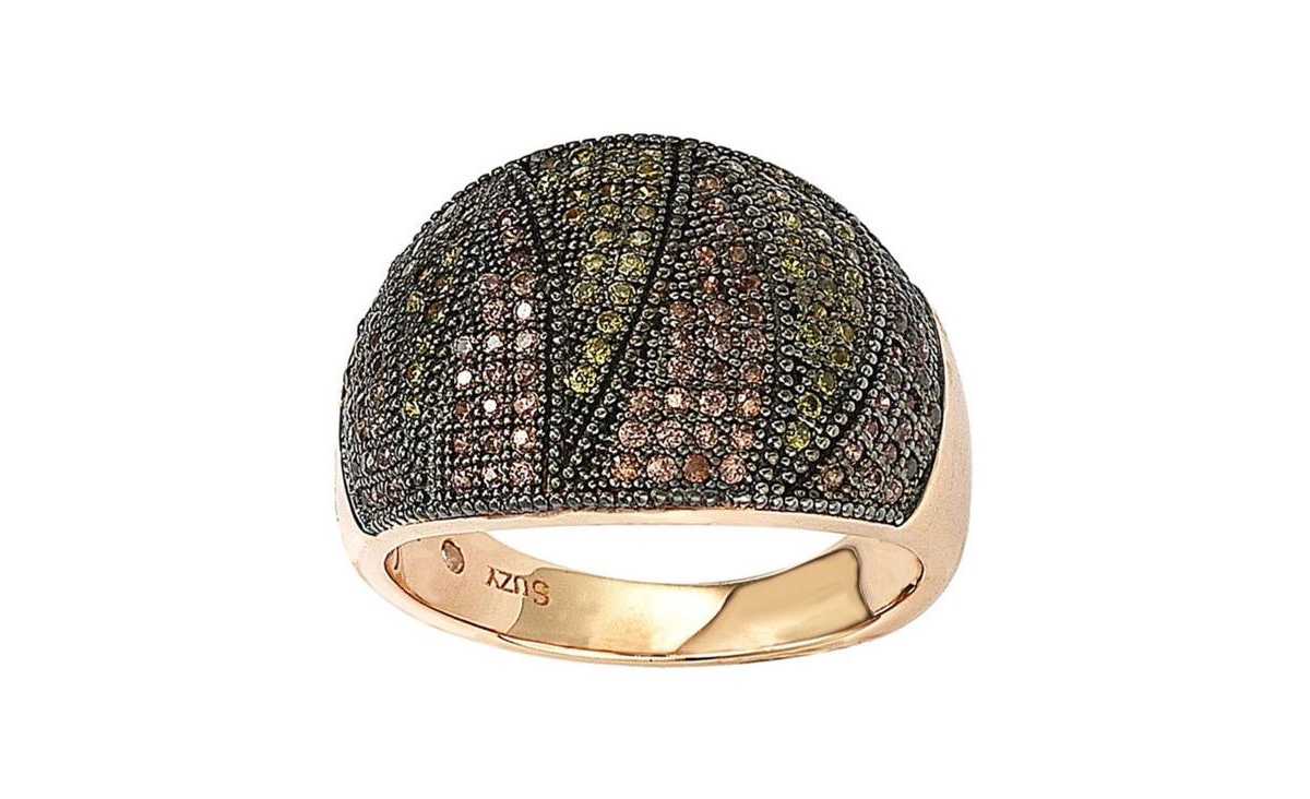 Click here for Suzy Levian Sterling Silver Cubic Zirconia Pave Wi... prices