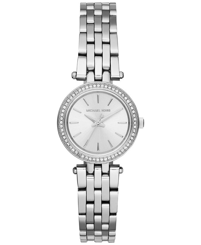 Michael Kors Women's Petite Darci Stainless Steel Bracelet Watch 26mm ...