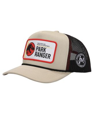 Jurassic Park Men's Ingen Park Ranger Tan Foam Trucker Hat - Macy's