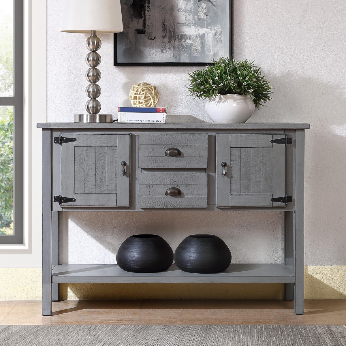 Click here for Streamdale 48" Solid Wood Console Table with... prices