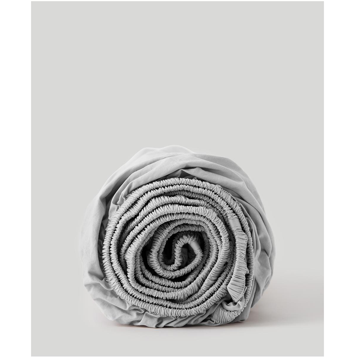 Organic Cotton Cool-Air Percale Fitted Sheet - King - Lunar