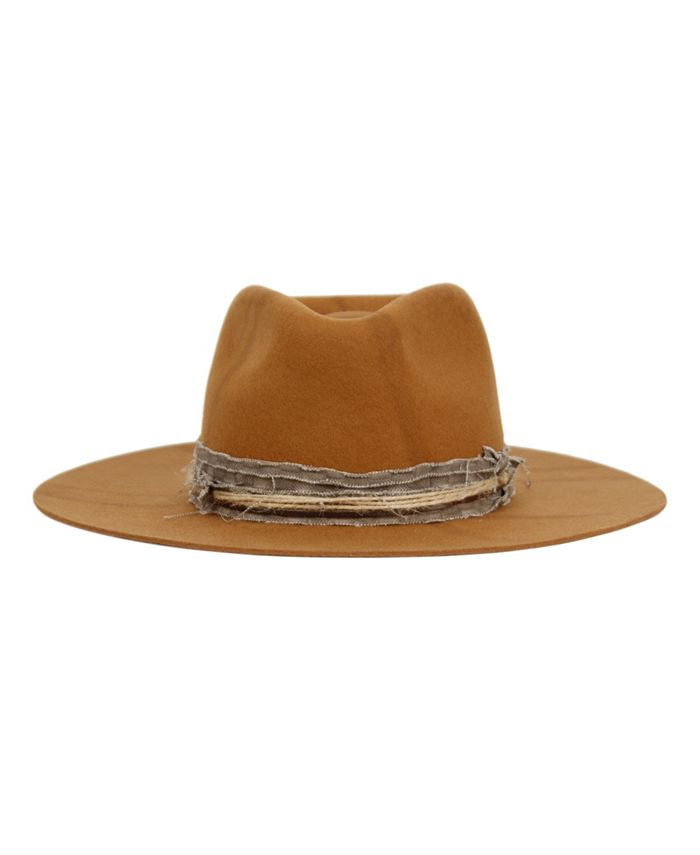 Angela & William Vintage-Like Felt Fedora Ranch Hat - Macy's