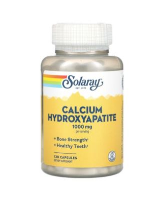 Solaray Calcium Hydroxyapatite - 120 Capsules (250 mg per Capsule) - Macy's