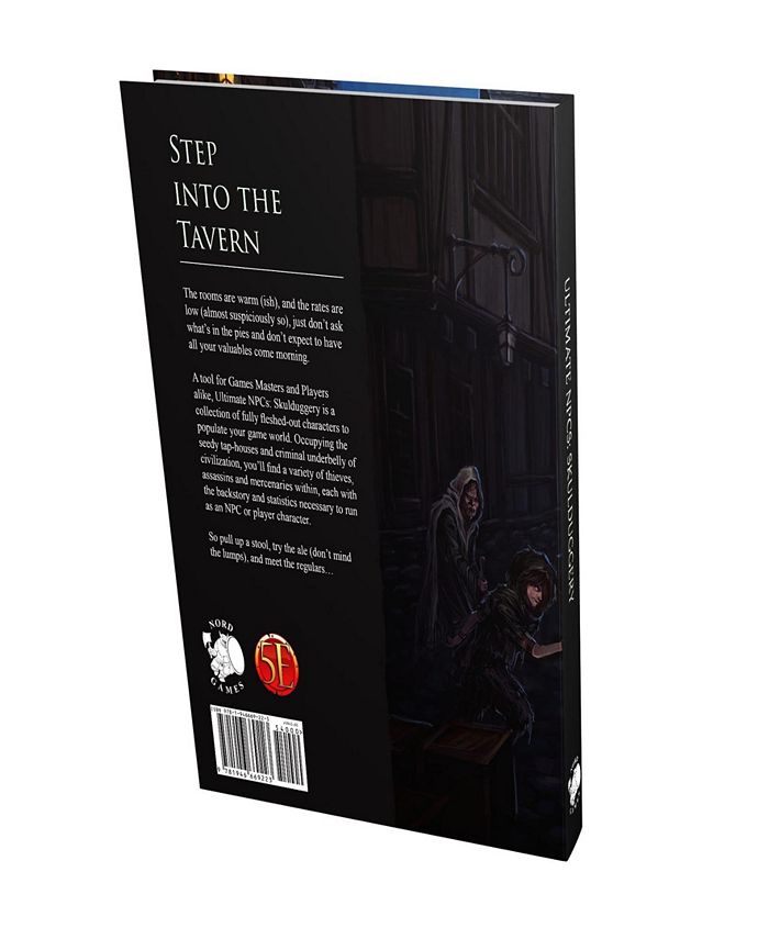 Nord Games Ultimate NPCs Skulduggery RPG Supplement Book - Macy's
