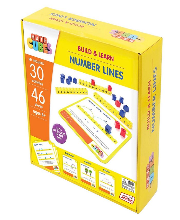 Junior Learning Mathcubes - Number Lines Activity Set - Macy's