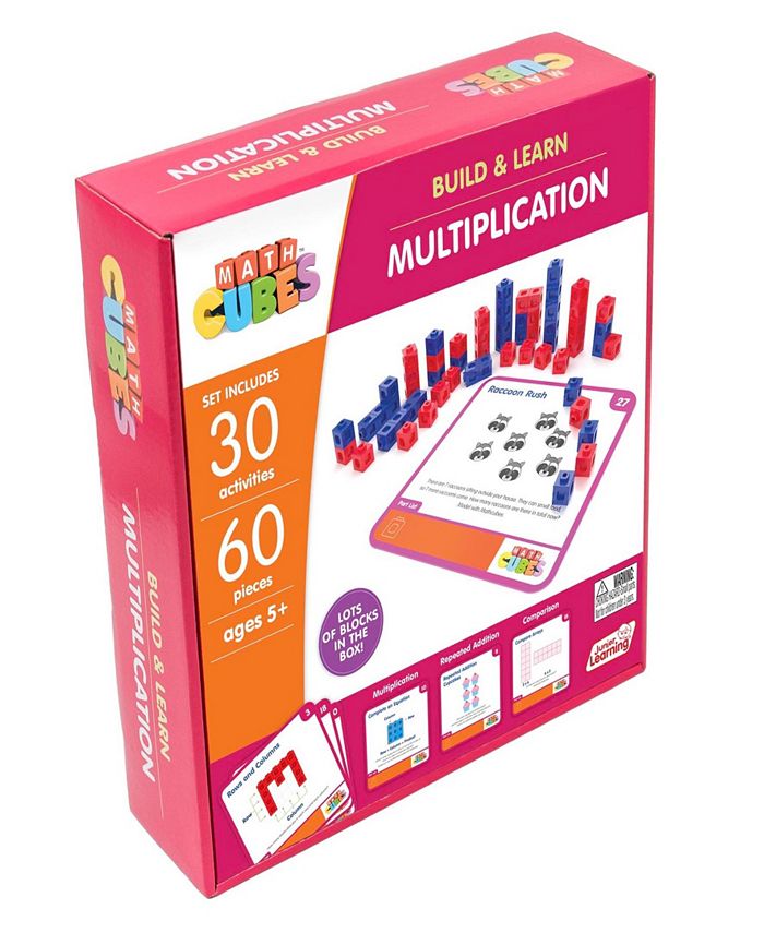 Junior Learning Mathcubes - Multiplication Activity Set - Macy's