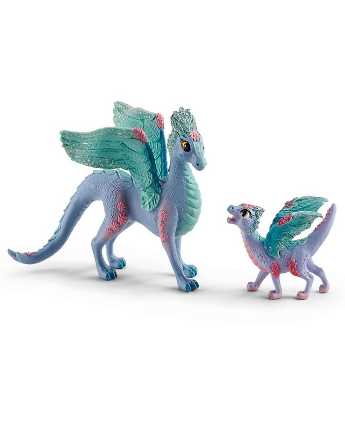 Schleich Bayala Blossom Dragon Mother Child Figurine - Macy's