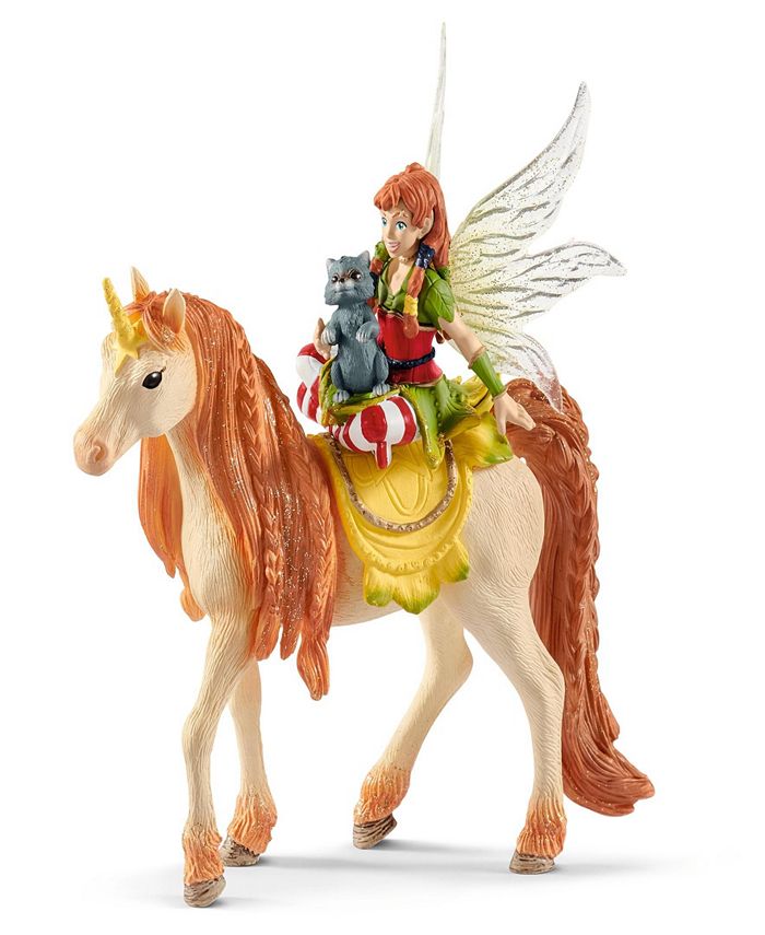 Schleich Bayala Fairy Marween Doll With Glitter Unicorn Playset - Macy's