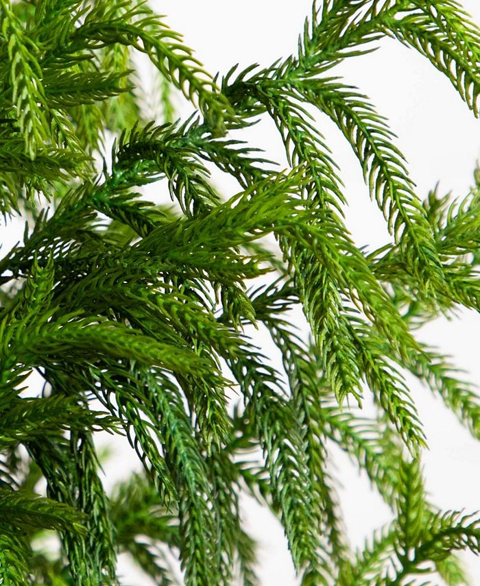 Nearly Natural 5ft. Artificial Norfolk Pine Tree - Macy's