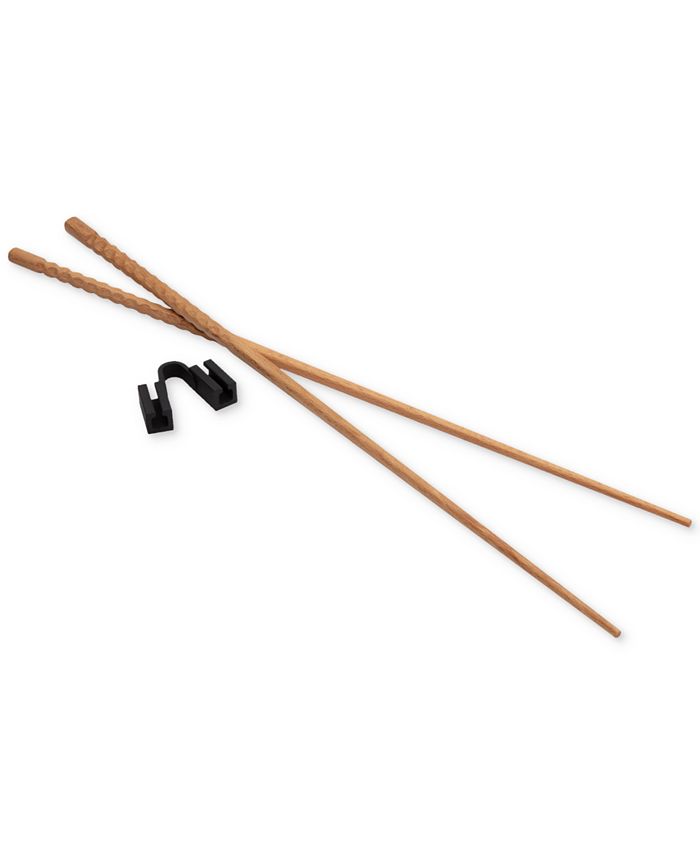 Cuisinart Outdoor 4-Pc Wok Deep Fry Tool Set - Macy's