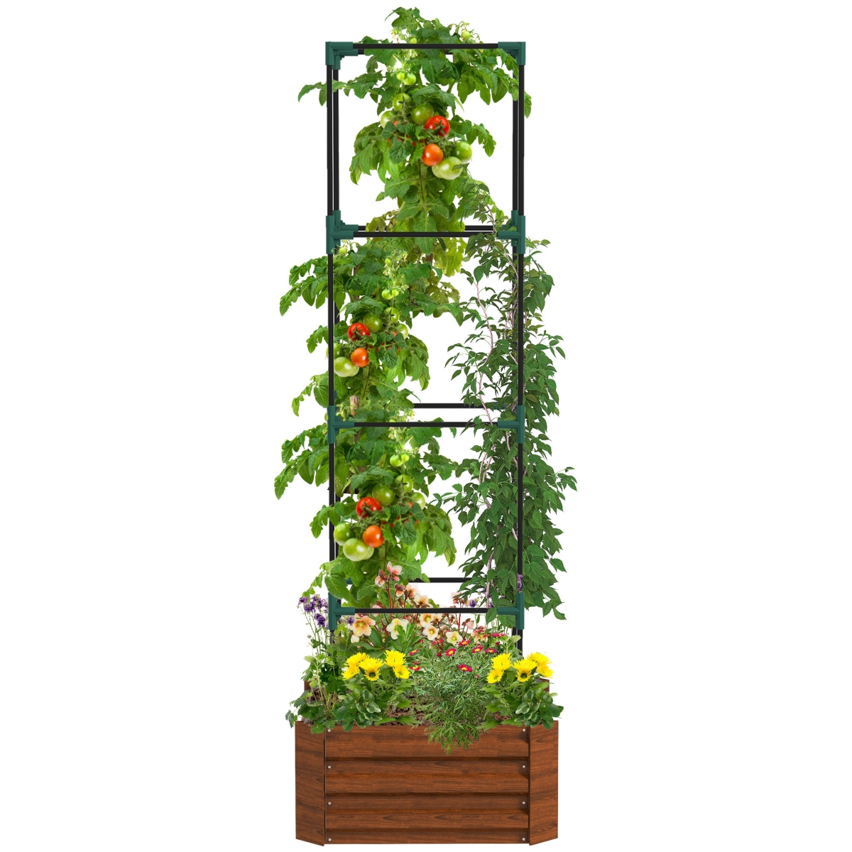 Click here for Streamdale Furniture Galvanized Steel Raised Plant... prices