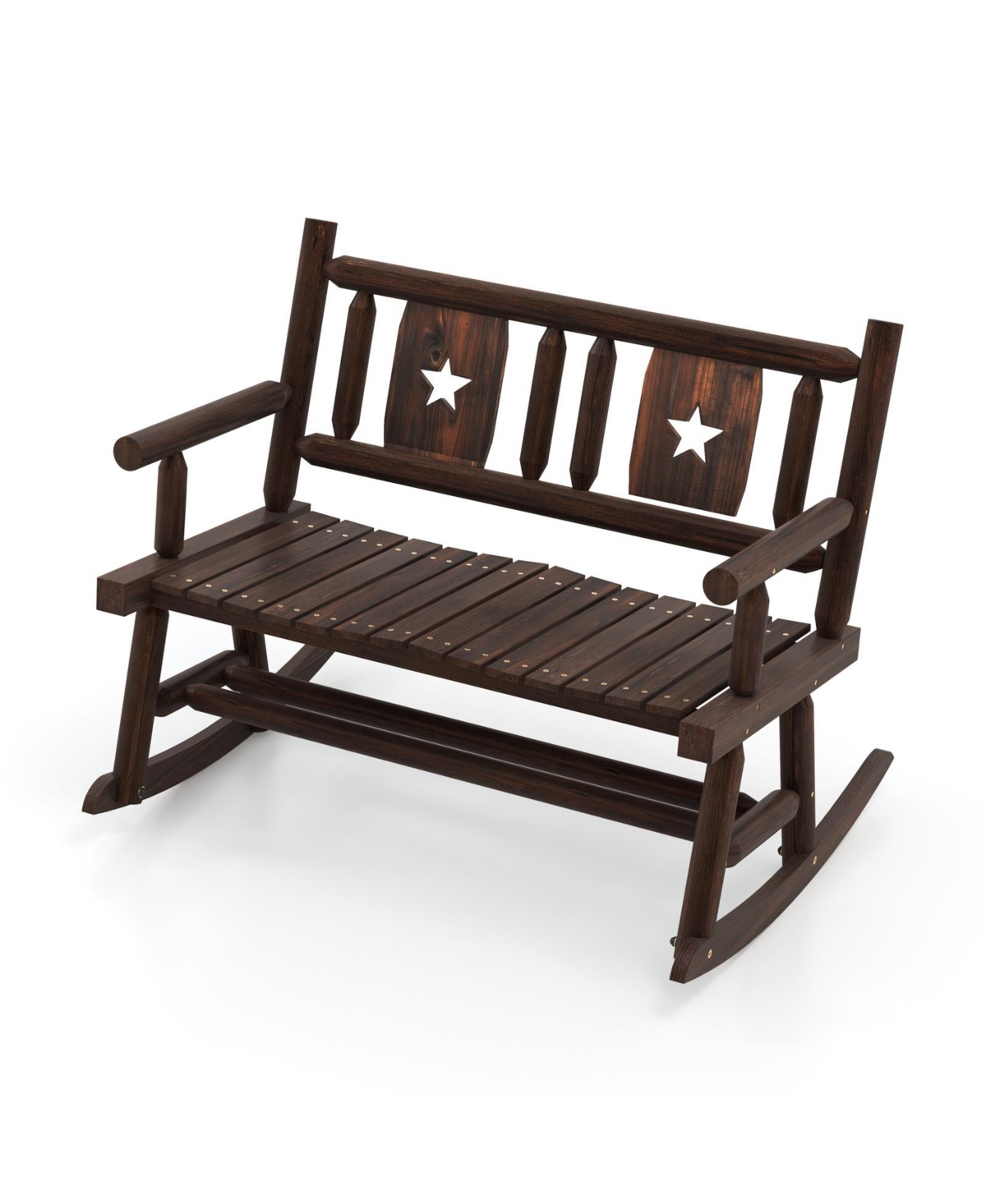 Click here for Slickblue Patio Rocking Bench Double Rocker Chair... prices