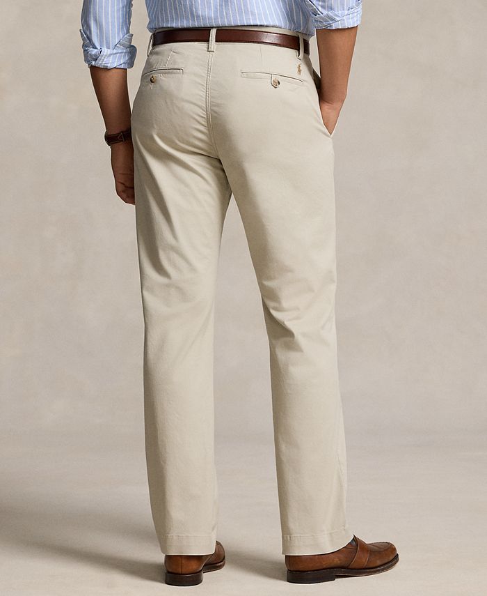 Polo Ralph Lauren Men's Stretch Classic-Fit Chino Pants - Macy's