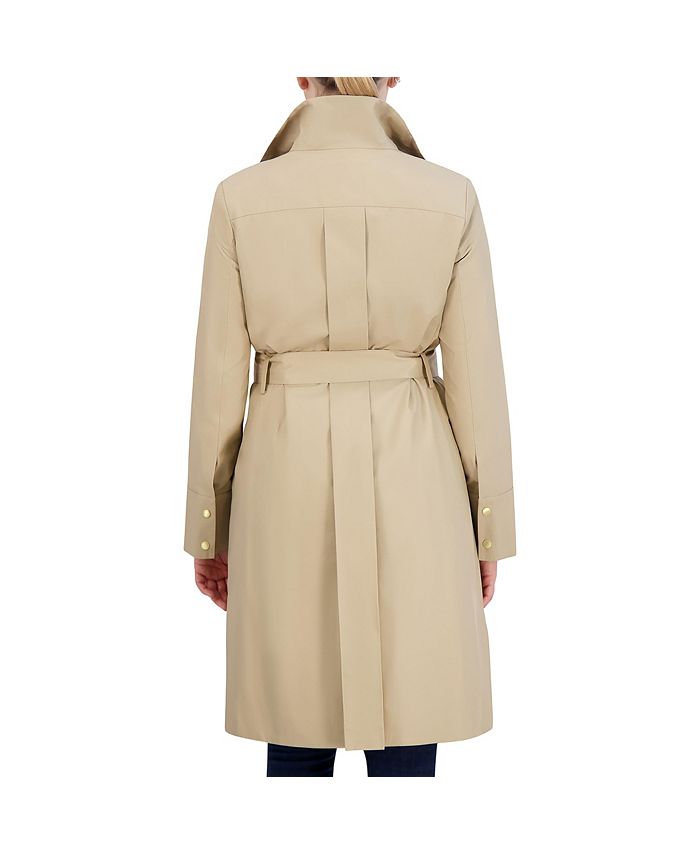 Cole Haan Signature Women's Trench Coat With Stand Collar - Macy's