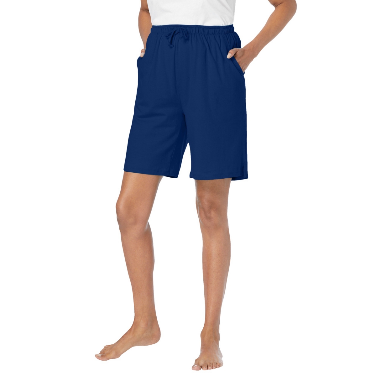 Click here for Dreams & Co. Womens Print Pajama Shorts - Evening... prices