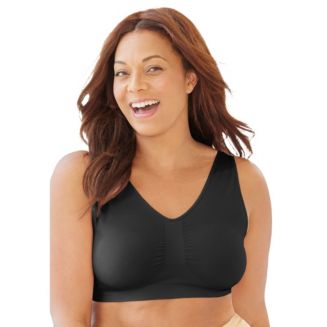 Secret Solutions Plus Size Wireless Seamless Bra - Macy's