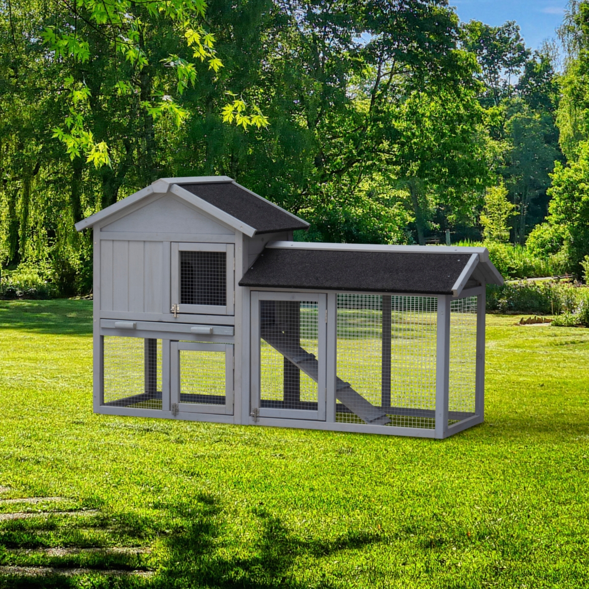 Click here for Streamdale Extensible Rabbit Hutch with Large Run... prices
