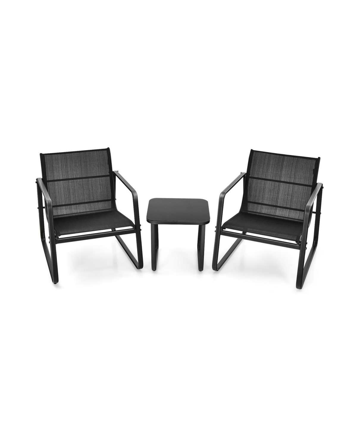 Click here for Slickblue 3 Pieces Patio Bistro Furniture Set with... prices