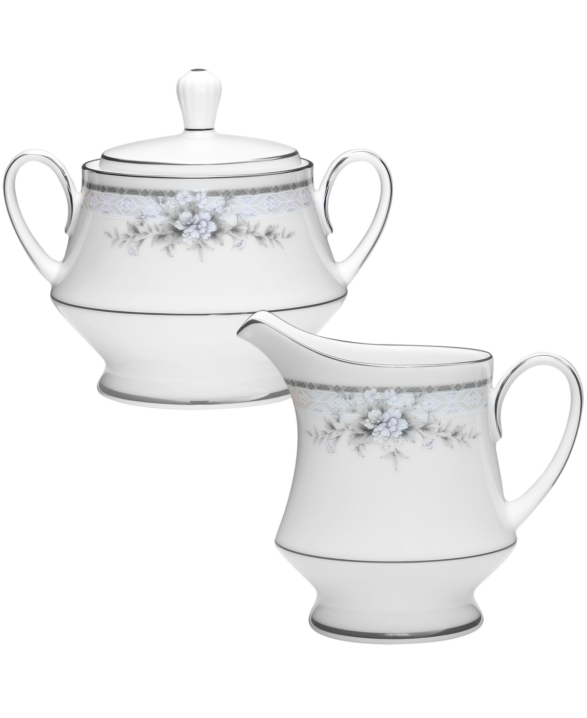 Click here for Noritake Sweet Leilani Sugar Creamer Set - White prices